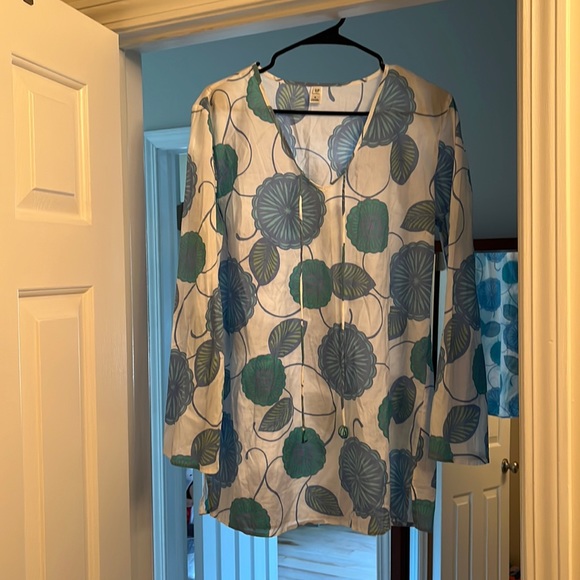 GAP | Tops | Beachy Tunic With Beaded Detail | Poshmark